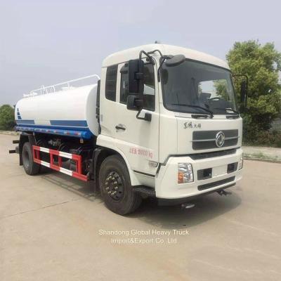 China 8000-10000L Mobile Water Tank Truck Foton Sprinkler Water Sprayer Tanker Truck for sale