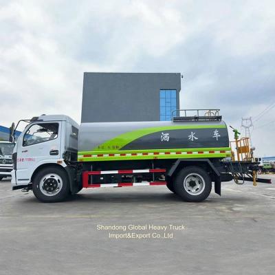 China 8000-10000L Mobile Water Tank Truck Foton Sprinkler Water Sprayer Tanker Truck for sale