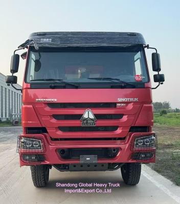 China Manual Transmission Sinotruk HOWO 380 HP 6X4 Tipper / Dumper / Dump Truck for sale