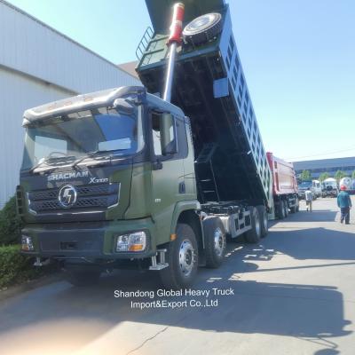 中国 高性能鉱山用陝西汽車 (Shaanxi) 8*4 f3000 371/380/400/430馬力 ユーロ2 ダンプトラック 販売のため