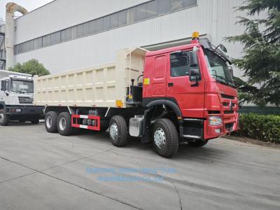 中国 HOWO 7 8X4 371HP ダンプトラック 再生品 Sinotruk HOWO ダンプトラック 371HP 12 タイヤ 販売のため