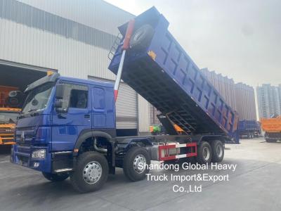 中国 HOWO トラック 8X4 / 6X4 ダンプ トラック シノトラック ターパー 12輪 50トンのトラック 中古ダンプ トラック 販売のため