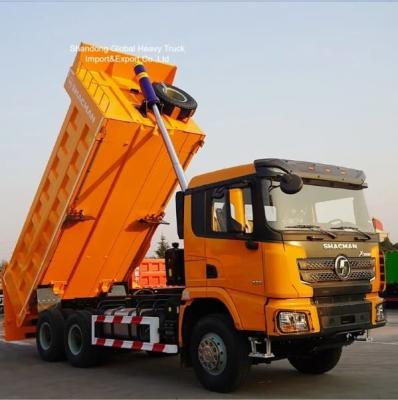 中国 中古 高品質シャックマン 8*4 12ホイール 380hp F3000 X3000 f2000 ダンプトラック ティッパートラック 販売のため