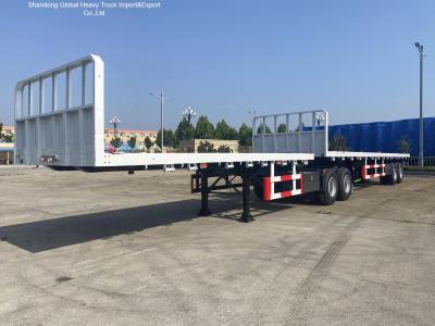 China 3 Axle Lowbed Semi Trailer 40FT 60T Heavy Duty for Construction for sale