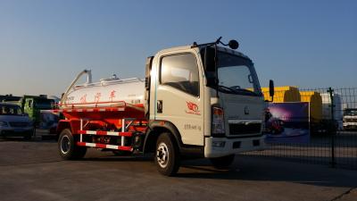 Cina Camion di rimozione delle acque luride di CBM 266HP di bianco 8, camion cisterna di aspirazione delle acque luride della carrozza HW76 in vendita