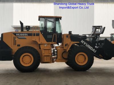 China Front End Loader Hl665L Hl660L Wheel Loader 5 Ton with Hydraulic Mechanical Transmission for sale