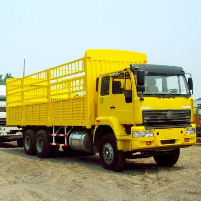 China Yellow 20 Ton Heavy Cargo Truck  Euro 2 6x4 Drive With U Profile ZZ1257N4641A for sale