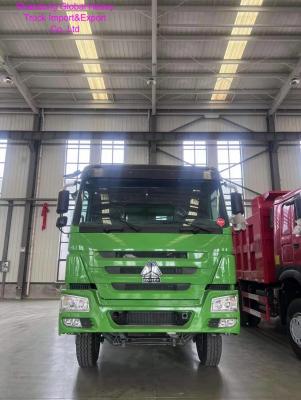 China Sinotruk HOWO zware dumptruck met een laadvermogen van 25-30 ton, 5600 × 2300 × 1500 mm vrachtdoos en een brandstoftank van 400 l Te koop