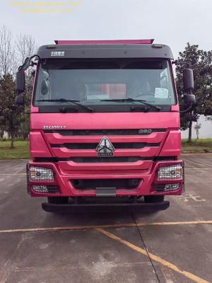 China Zware HOWO Dumper met Versterkt Stalen Chassis, U-vormige Laadbak en HYVA Hydraulisch Hefsysteem aan de Voorzijde Te koop