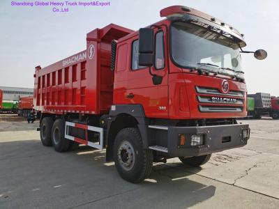 China Shacman F3000 6X4 Zware Dump Truck met Euro2 Emissie 400L Brandstoftank en F3000 Cabine met Slaapcabine Te koop