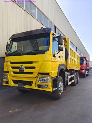 China Heavy Duty HOWO Dump Truck 400 pk 35-40 ton Vermogen 8600 × 2300 × 1500 mm Cargo Box Te koop