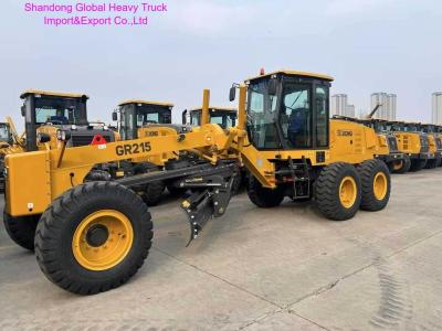 China XCMG GR215 Motor Grader 240HP Wheeled Road Construction Machine for sale