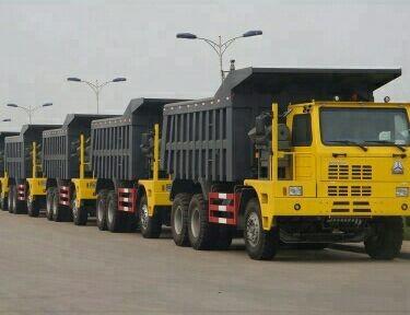 중국 336 HP ZF8198 조타 동력 조타 장치 고속을 가진 70 톤 광업 덤프 트럭 판매용