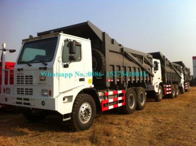 중국 SINOTRUK 나의 것을 위한 넓은 몸 6X4 371hp HOWO 60-70tons 광업 덤프 트럭 판매용
