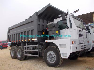 중국 도로 팁 주는 사람 트럭 ZZ5707S3840AJ 떨어져 Sinotruck HOWO 광업 덤프 트럭 70tons 6*4 371HP 판매용