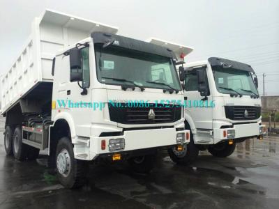 China De speculant van SINOTRUCK HOWO 30T 336hp 6x6 10 al wiel slaat de Stortplaatsvrachtwagen van de wegmijnbouw voor DR. CONGO Ruwe Terreinweg af Te koop