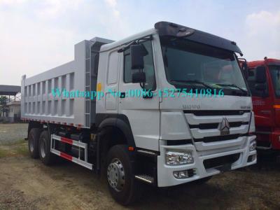 China De witte van de de Mijnbouwstortplaats van de Kleurenhowo 371/336/290/266HP 6x4 10 speculant de Kipwagen/de Kipperstechnologie van Vrachtwagenvolvo voor Laos Myanmar Te koop