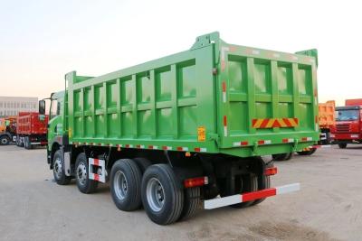 Cina Autocarro con cassone ribaltabile della ruota di FAW 8x4 12, colore verde autocarro a cassone dell'autocarro con cassone ribaltabile da 32 tonnellate in vendita