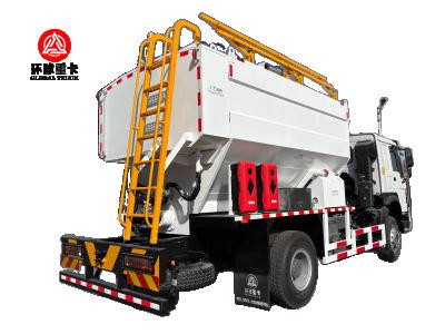China New 6×4 Bulk Emulsion Explosive Mixing and Charging Truck with 8–23 m Telescopic Hose Arm and 0-300 kg/min Charging Efficiency for Mining Blasting for sale