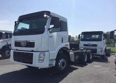 중국 백색 FAW Jiefang 6X4 10 짐수레꾼 트랙터 머리 트럭 420HP - 460HP CA4258P2K2T1EA80 판매용