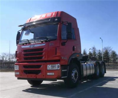 중국 FAW J5M 6x4 400 HP LHD RHD 원동기 트랙터 머리를 위한 트랙터 트럭 판매용