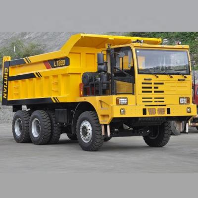 China CT890 Op zwaar werk berekende de Stortplaatsvrachtwagen van Off Road voor Mijnbouw 50 3 van de Toneuro/6X4 Stortplaatsvrachtwagen Te koop