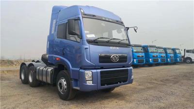 China Grote de Tractorvrachtwagens van FAW JIEFANG J5P, Hand de Tractorhoofd van de Rode Kleuren6*4 Op zwaar werk berekend Vrachtwagen Te koop