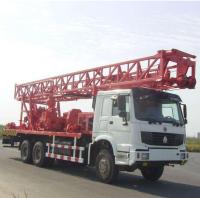 중국 BZ300CA HOWO 포좌를 가진 유압 회전하는 깊은 물 우물 드릴링 리그 판매용