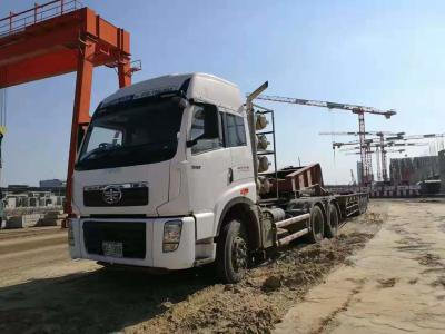 중국 유로 3 트럭 트랙터 백색 색깔 마력 251 - 350hp 판매용