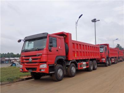 Cina Sinotruck HOWO 8x4 371hp 40 euro 2 del ribaltatore del camion del carraio dell'autocarro con cassone ribaltabile di tonnellata 12 in vendita