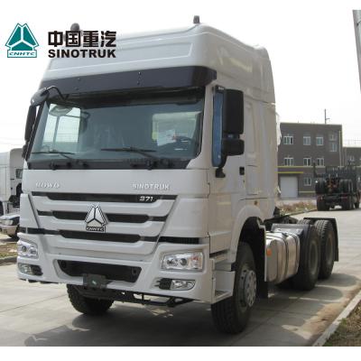 중국 디젤 엔진 트랙터-트레일러 트럭 6X4 10는 Euro2 371HP ZZ4257S3241W를 선회합니다 판매용