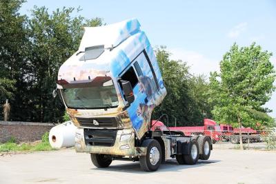 중국 낮은 유류 소비 6*4 트랙터 트럭 머리 큰 양 연료 탱크 400L 판매용