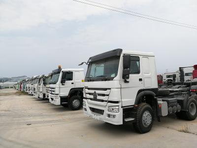 China 420HP 6X4 Howo Tractor Trailer Truck With HW19710 Transmission And HW76 Cab for sale