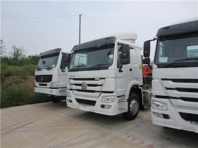 중국 ZZ4257S3241W HW19710 전송을 가진 백색 트랙터-트레일러 트럭 판매용