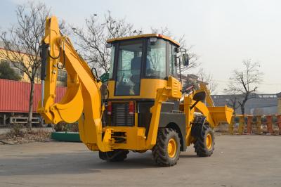 China 37w 3.4 Ton Road Construction Machinery Hydraulic Backhoe Loader for sale