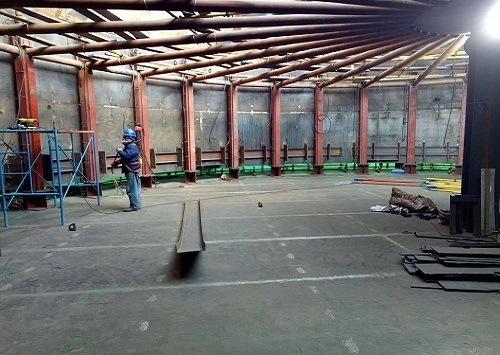 Chuck Type Simple Hydraulic Jacking System Stock Available for Tank Construction