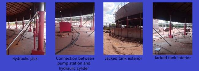 Stock Available Economical Hydraulic Tank Jacking System for Tank Construction Solution