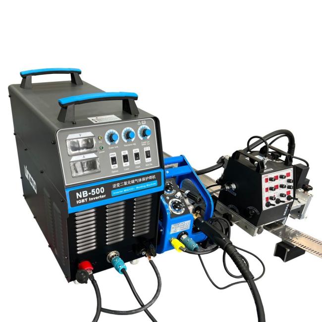 Simple Tank Arc Welder with Flexible and Straighten Track for Tank Construction