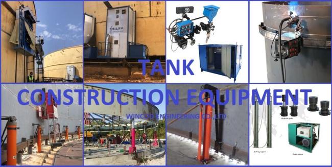 Tank Hydraulic Jacking System and Storage Tank Lifting Jacks Stock Available
