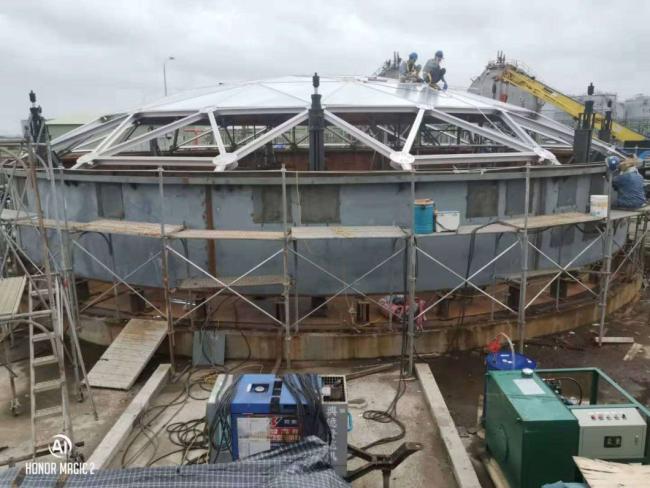 Chuck Type Tank Welding Hydraulic Jack Stock Available