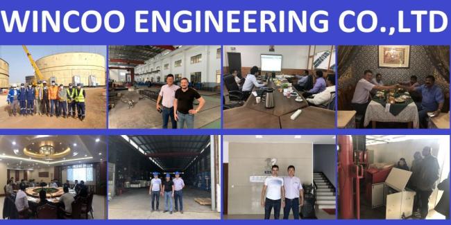 Simple Chuck Type Tank Jacking System with Hydraulic Cylinder for Thailand Tank Construction Project
