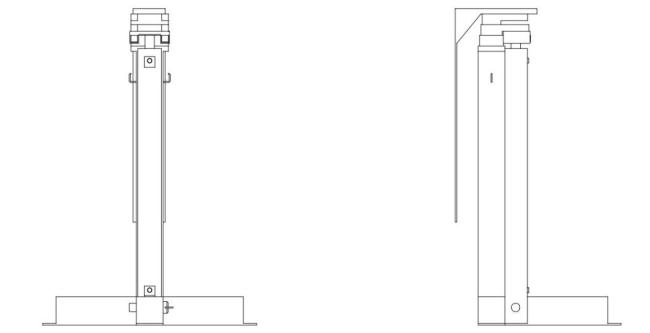 Simple Hydraulic Grain Silo Lifting Jacking System for Enamel Storage Tank