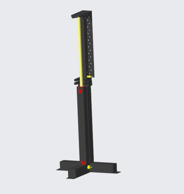Simple Piston Type Hydraulic Enamel Tank Lifting Jacks for Grain Silo