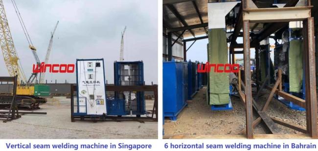 Ot Sale Tank Vertical Seam Welding Machine for The Malaysia Tank Construction