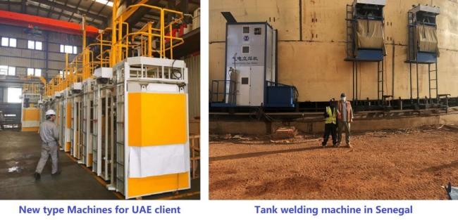 CNC Electro-Gas Vertical up Welding Machine