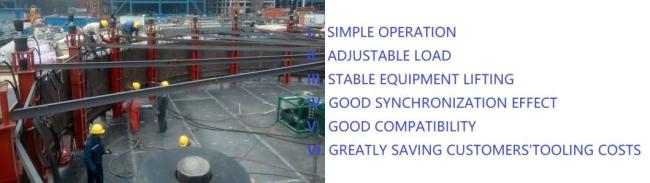 Tank Lift Jacks Automatic Tank Hydraulic Jacking System