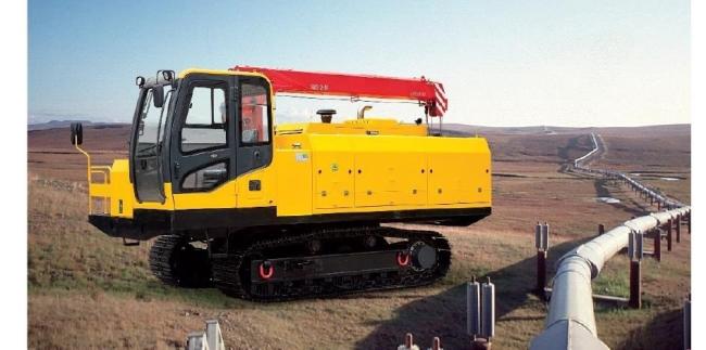 Crawler-Type Mobile Power Station for Long-Distance Pipeline Construction
