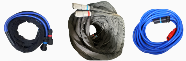 Ceramic heating rope element