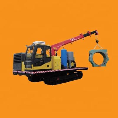 China Fully Automated Crawler Pipeline Heating Equipment With High Speed Heating Tractor for sale