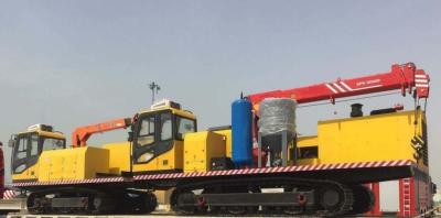 China Pipeline Cleaning Machine End Sandblasting Equipment for Crawler Transporter for sale